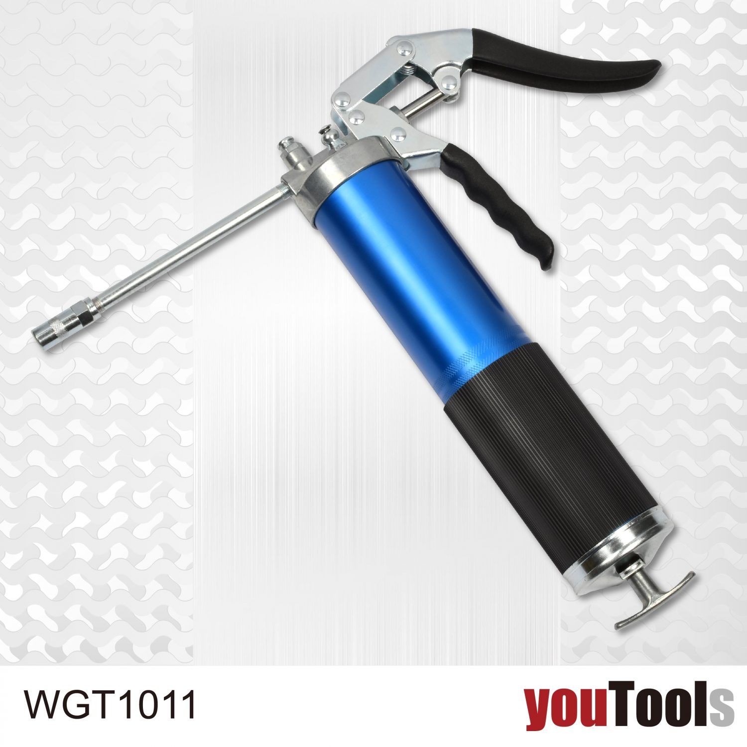 Grease Gun Trigger Type 500ml / 450g Anodized Aluminum Body | YouTools