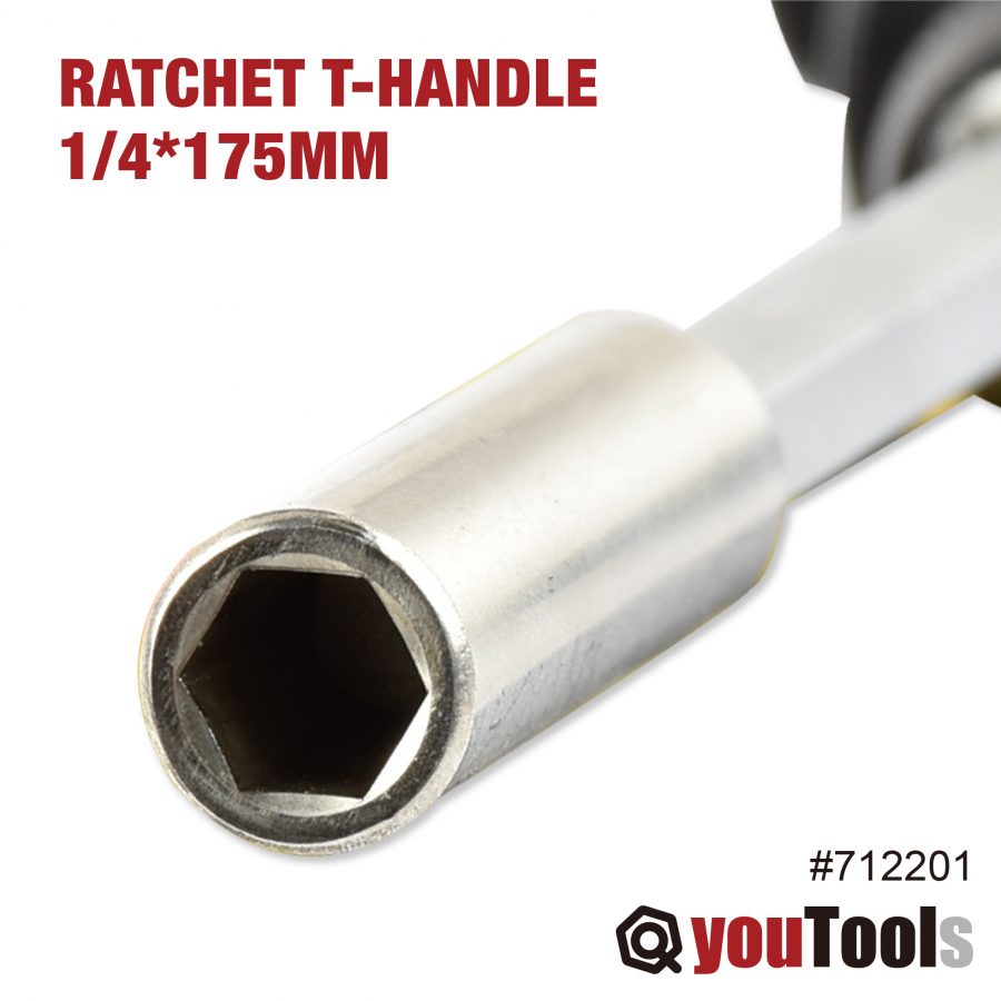 Reversible Ratcheting Screwdriver T-handle Quick-release Telescoping ...