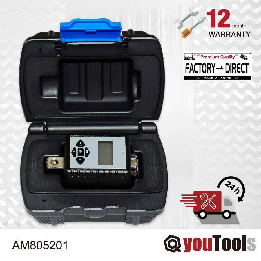 Digital Torque Adapter 1/2″ Drive Torque Wrench Converter 40~200Nm 147. ...