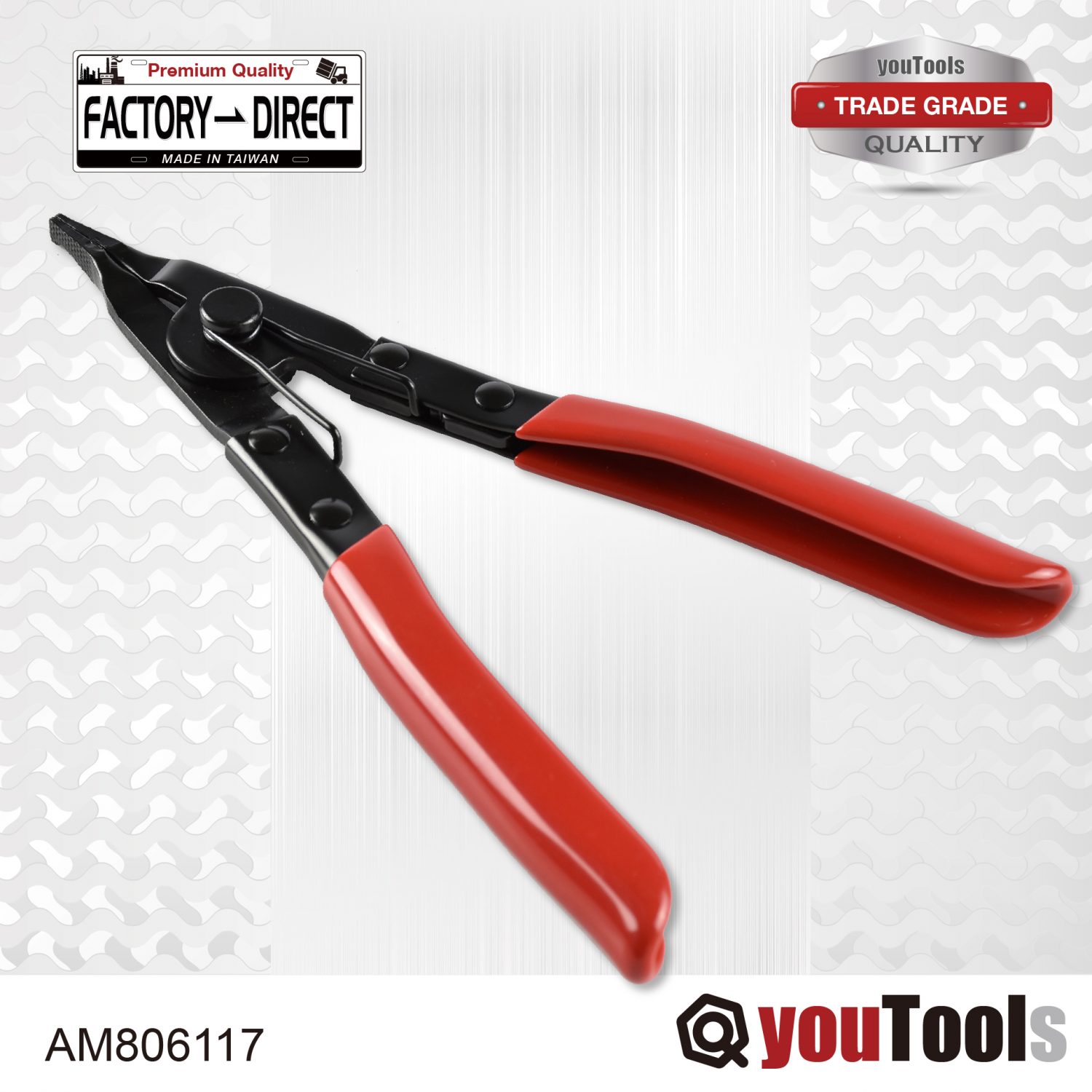 Angle Tip Lock-ring Pliers | YouTools