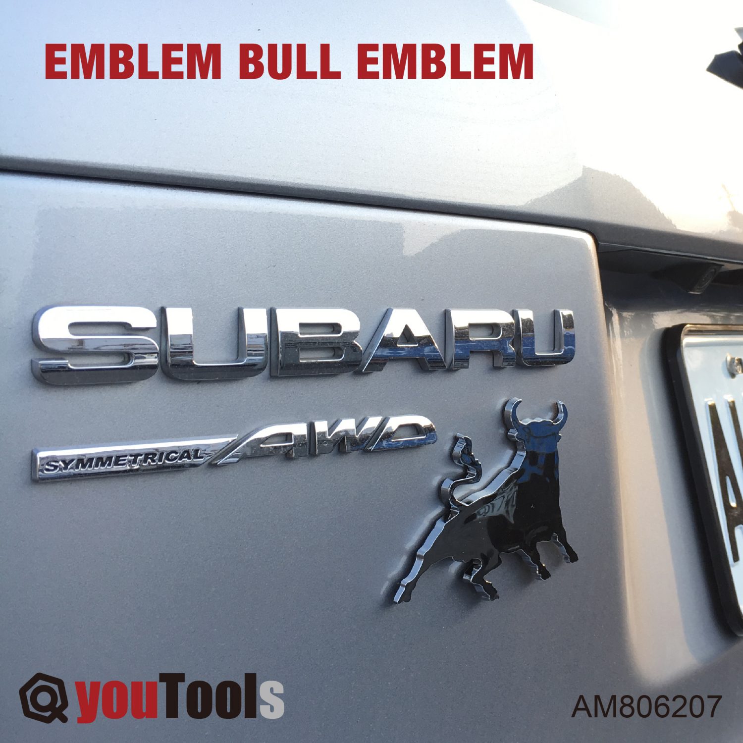 Emblem BULL Car Decal Sticker Car Decor | YouTools