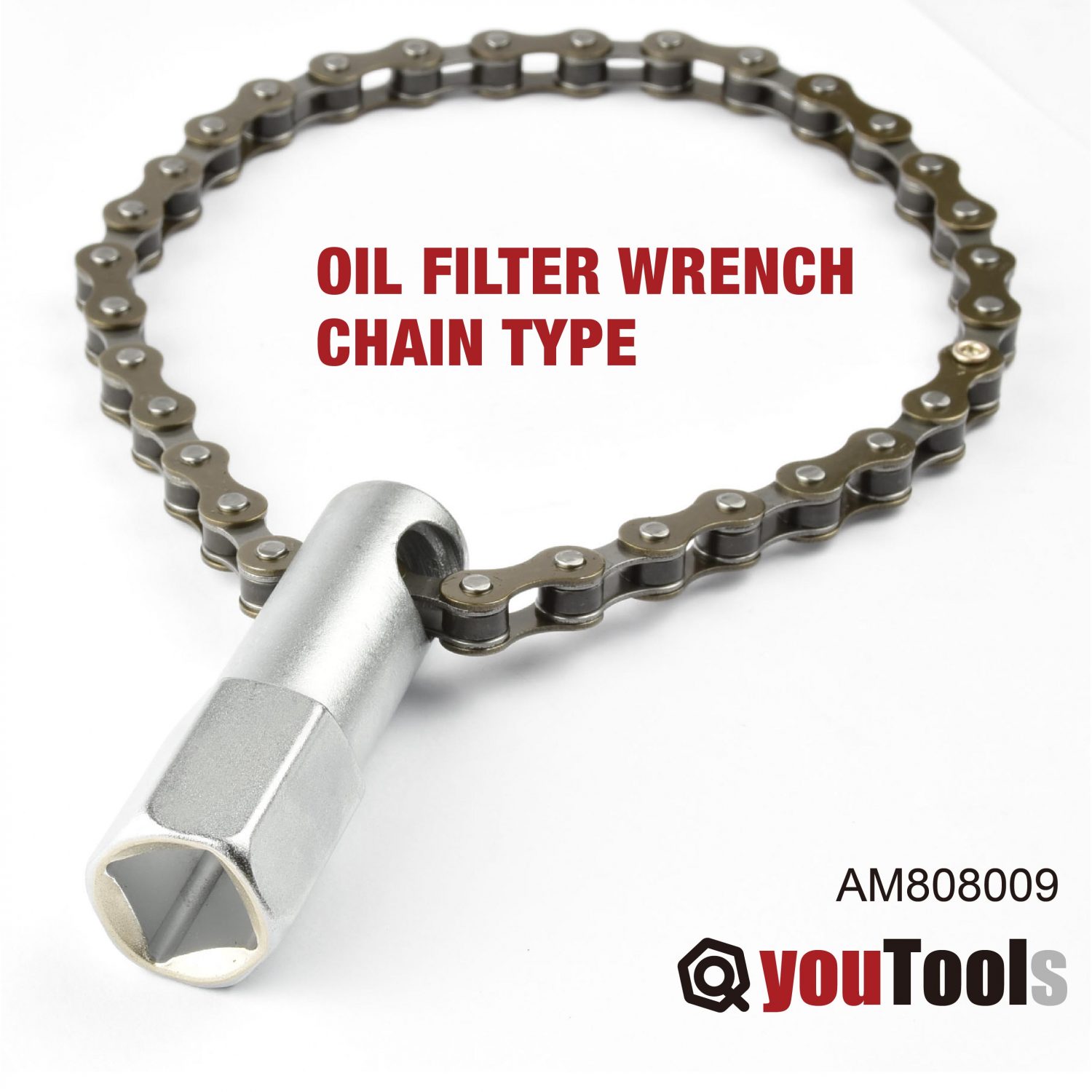 Oil Filter Wrench Chain Type 1/2″ Drive Capacity 120 mm | YouTools